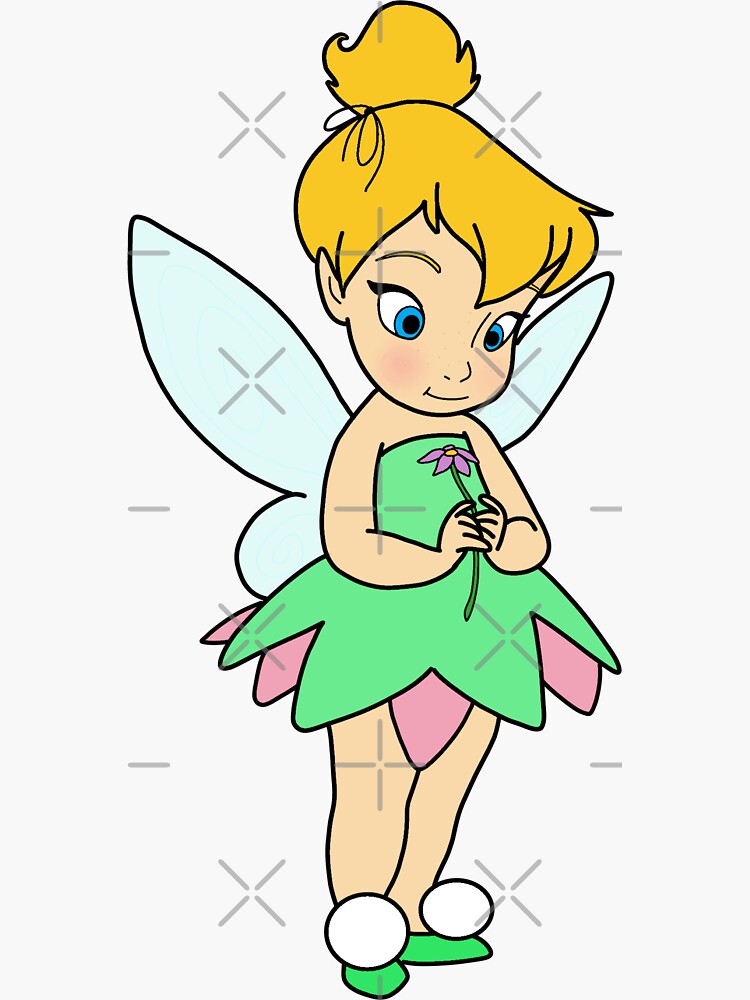 "tiny tink" Sticker for Sale by surista | Redbubble