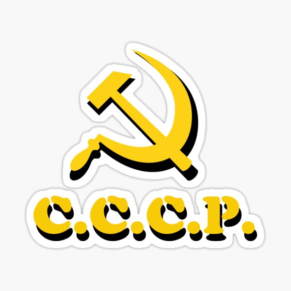 "Soviet Union" Sticker by evanyates | Redbubble