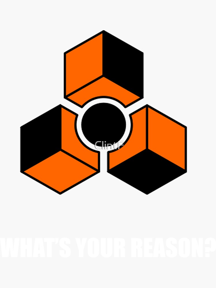 "Reason" Sticker for Sale by ClintF | Redbubble