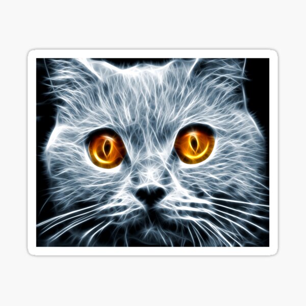 "Demon Eyes" Sticker for Sale by palinchak | Redbubble