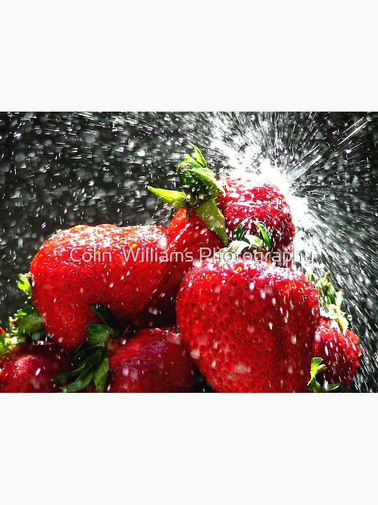 "Strawberry Splatter" Sticker for Sale by Arrowman | Redbubble