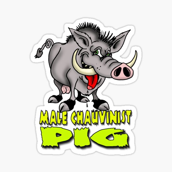"PIG" Sticker for Sale by ShaneStringer | Redbubble