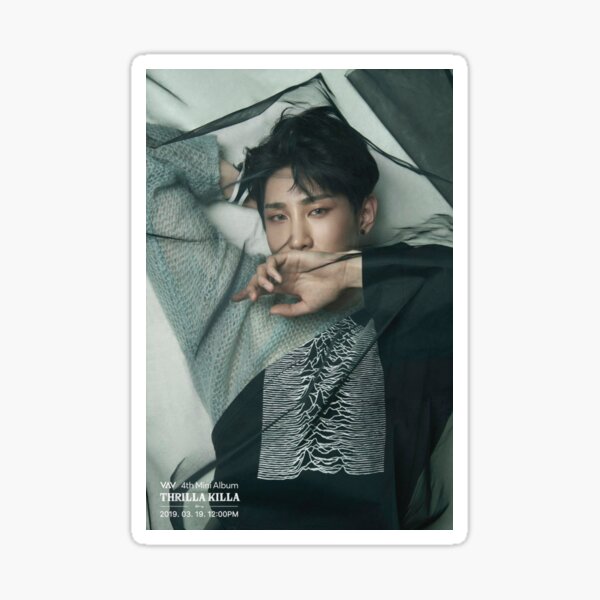 "VAV thrilla killa poster no2" Sticker by Michiyo-goods | Redbubble