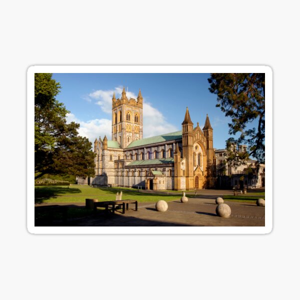 "Buckfast Abbey, Devon." Sticker by rodsfotos | Redbubble
