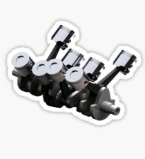 V8 Engine Stickers | Redbubble