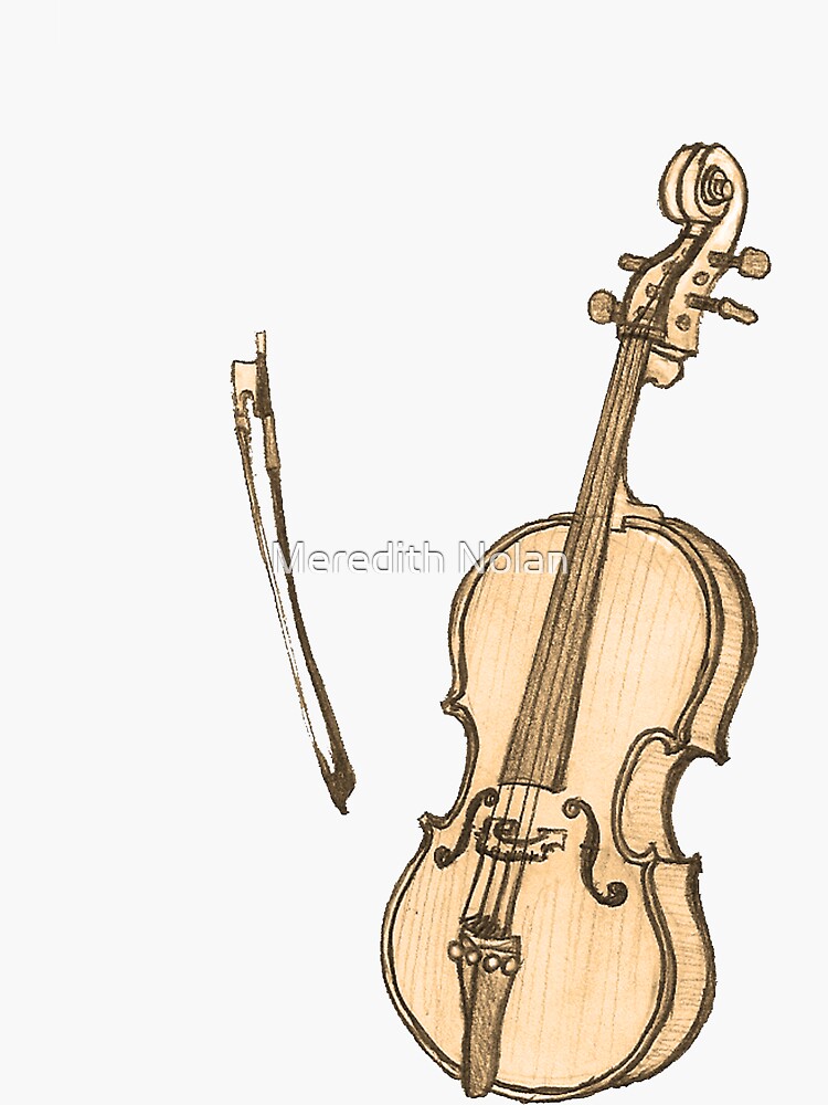 "Cello" Sticker for Sale by Grenfyra | Redbubble