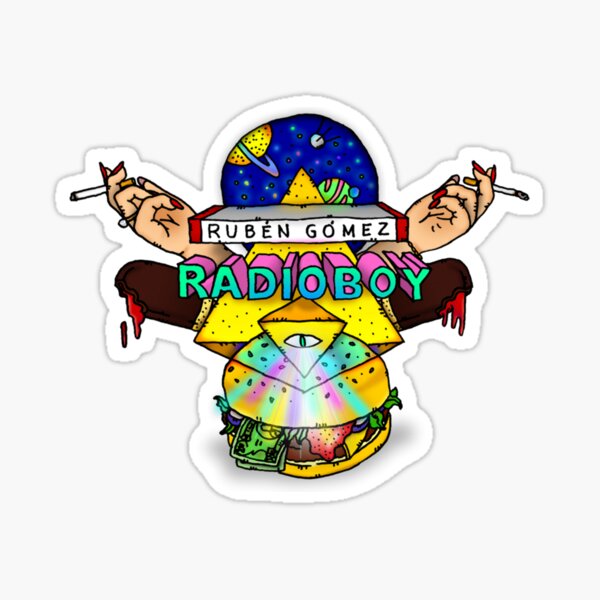 "RADIOBOY by RADIOBOY" Sticker by radioboy | Redbubble