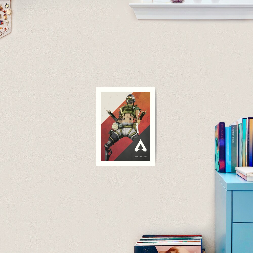 "Apex Legends Octane Cutout Character Poster" Art Print by Gemini ...
