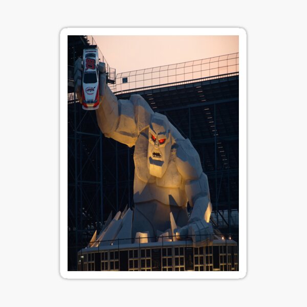 "Monster Mile" Sticker for Sale by kimbarose | Redbubble