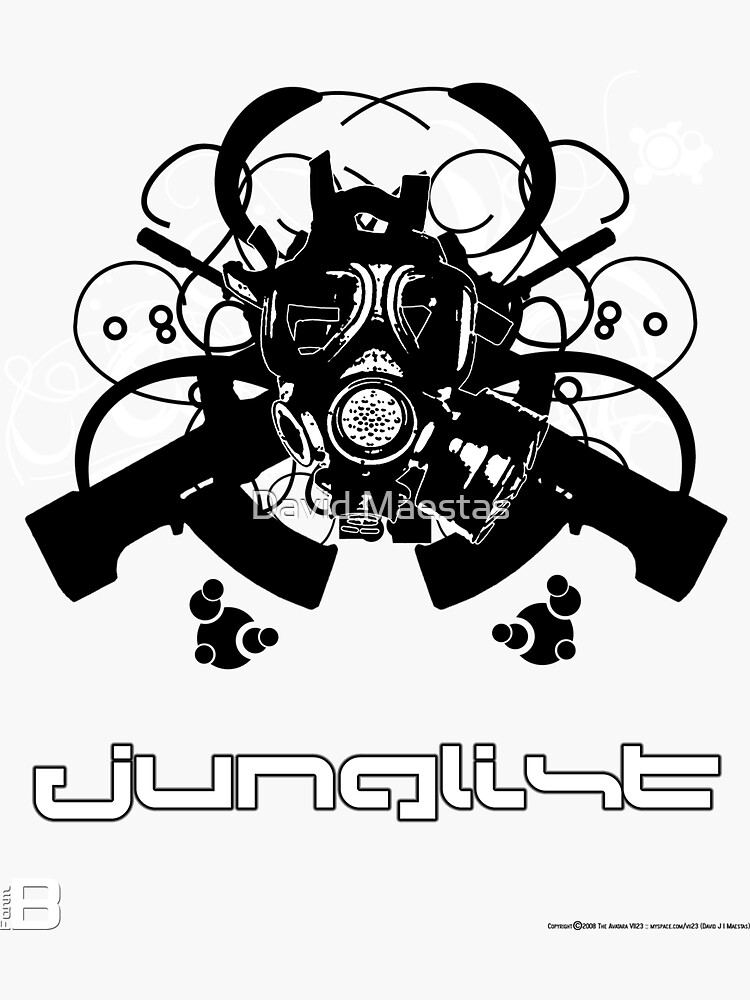 "Junglist" Sticker for Sale by VII23 | Redbubble