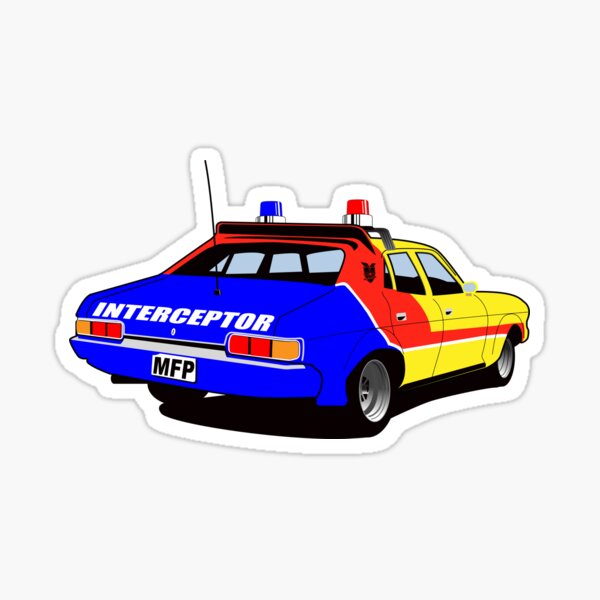 Interceptor Stickers | Redbubble