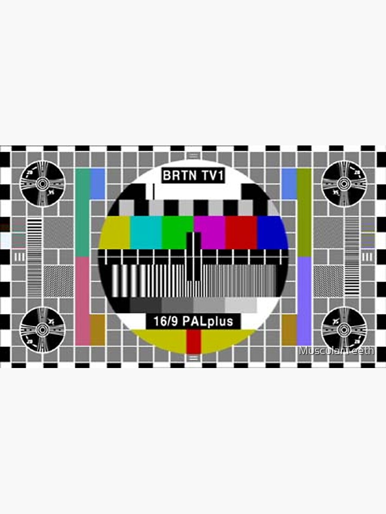 "TV Test Pattern - Philips PM5644" Sticker for Sale by MuscularTeeth ...