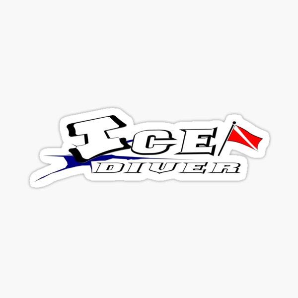 "Ice Diver" Sticker for Sale by kek19 | Redbubble