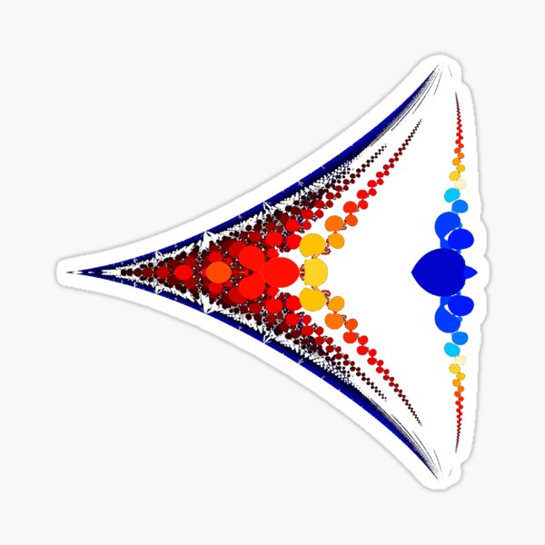 "Delta II" Sticker for Sale by rupertrussell | Redbubble