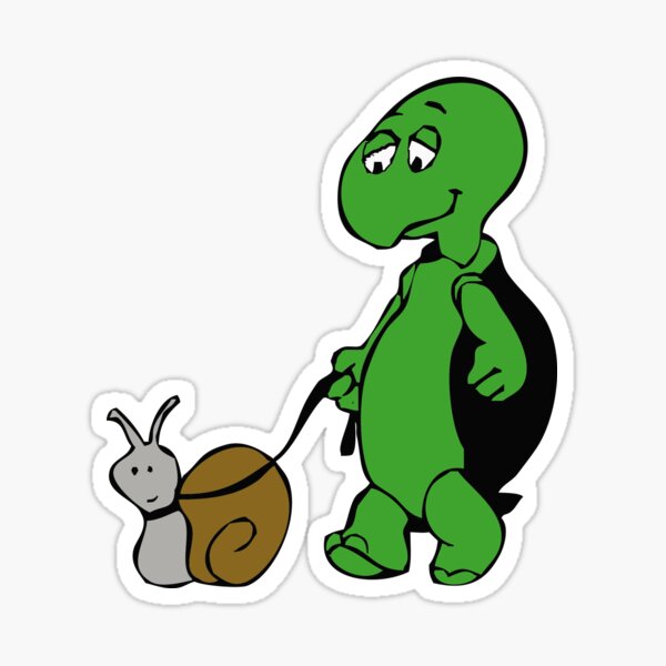 Pegatina for Sale con la obra «Ve más despacio» de Sharon Stevens ...