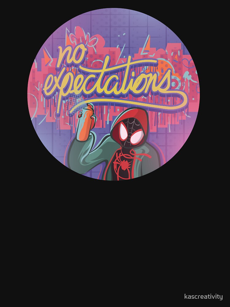 "No Expectations" T-shirt for Sale by kascreativity | Redbubble ...