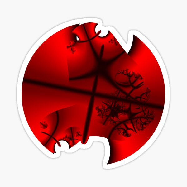 "Bad Moon Rising" Sticker for Sale by rupertrussell | Redbubble