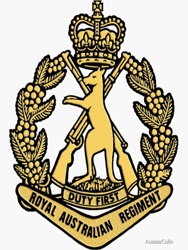 "AUSTRALIAN ARMY" Sticker for Sale by AussieColin | Redbubble