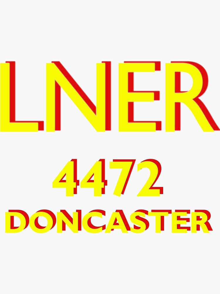 "LNER 4472 shirt" Sticker for Sale by lner4472 | Redbubble