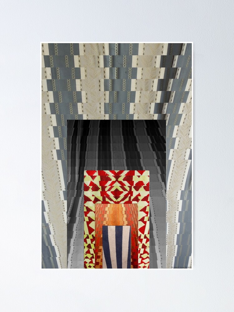 "The Problem with Perspective 25, collage, art print." Poster by ...