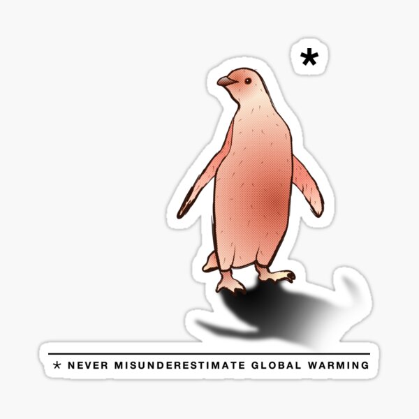 "Fried Penguin" Sticker by BrainCandy | Redbubble
