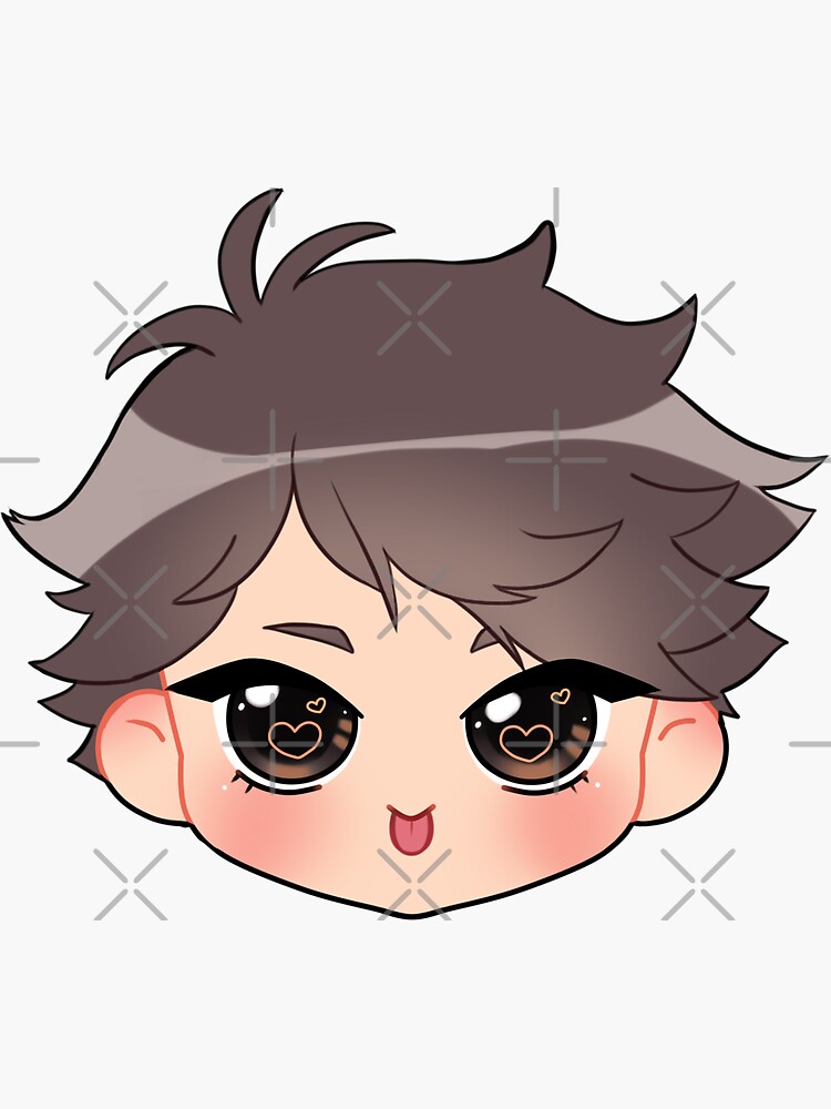 "Oikawa Tooru - Haikyuu stickers" Sticker for Sale by EjderhaDraws ...