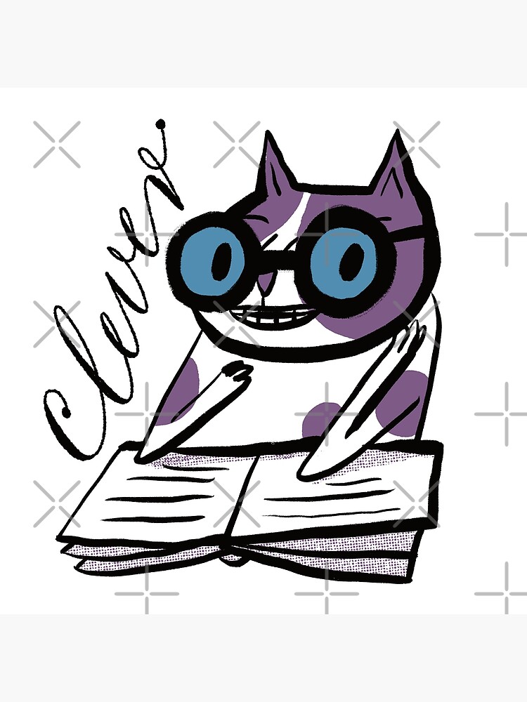 "Clever Cat" Canvas Print for Sale by ThereWillBeCats | Redbubble