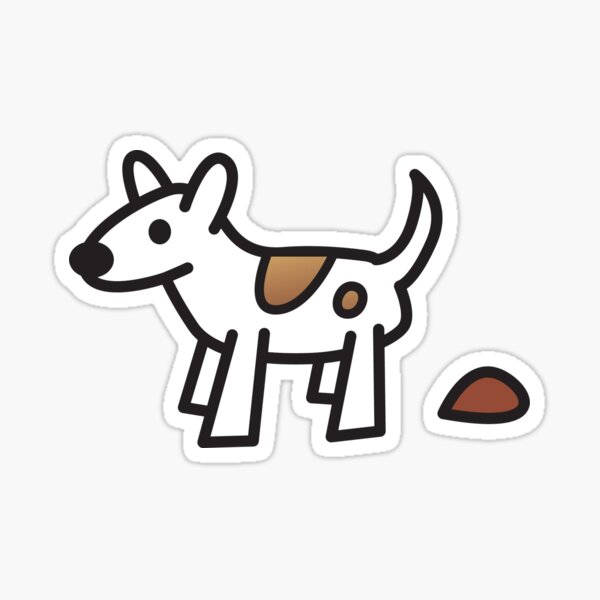 Dog Poop Stickers | Redbubble