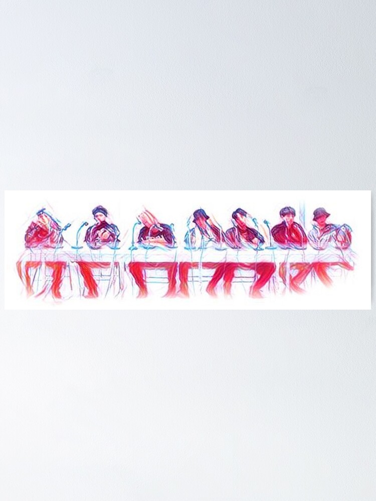 "BTS; mic drop edit" Poster by Popillol | Redbubble