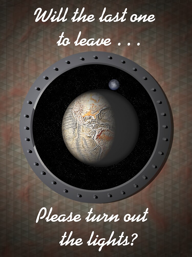 "Will the last one to leave, please turn out the lights?" Sticker for ...