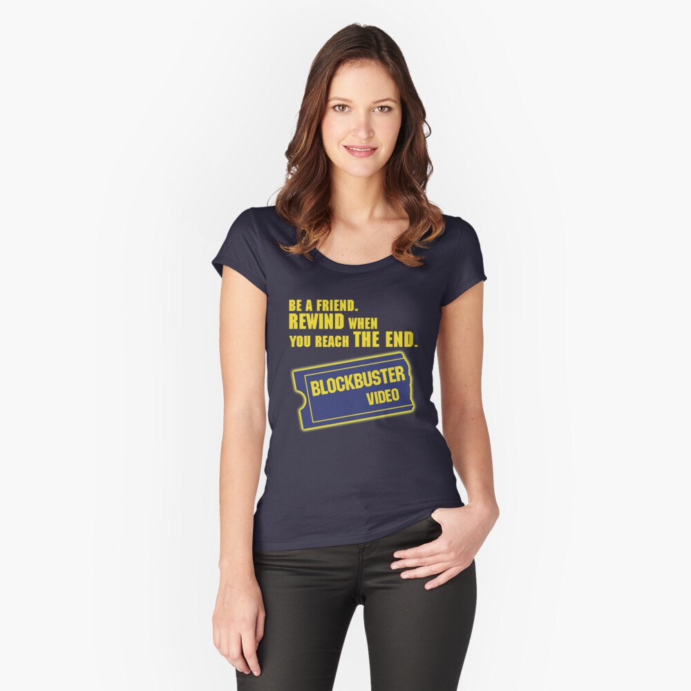 "Blockbuster Video Merchandise" Essential T-Shirt for Sale by euphoriac ...