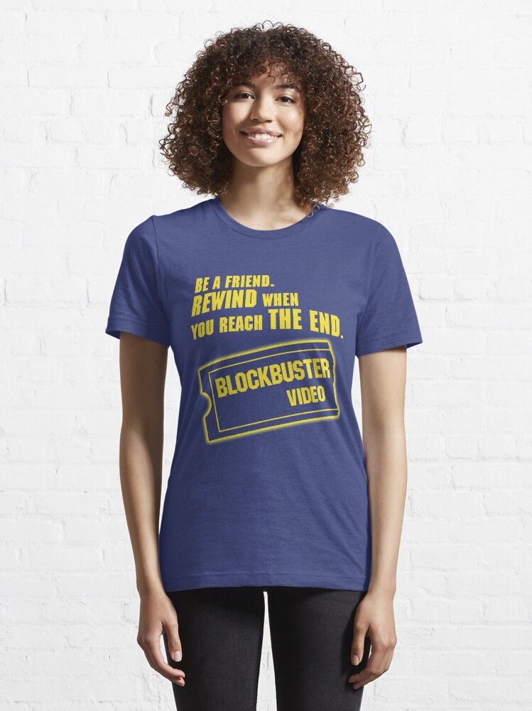 "Blockbuster Video Merchandise" Essential T-Shirt for Sale by euphoriac ...
