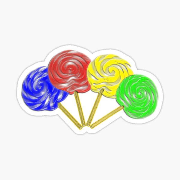 "Lollypop" Sticker for Sale by whitetigerau | Redbubble