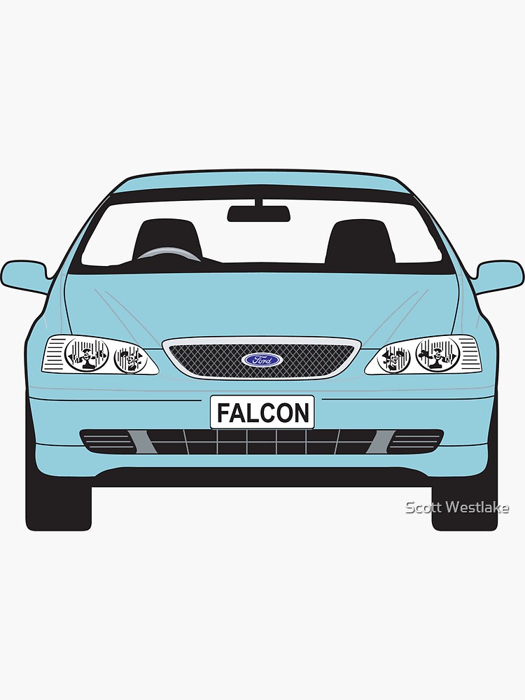 "Ford Falcon" Sticker for Sale by snapperk9 | Redbubble