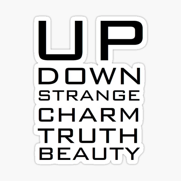 "Quark quark quark" Sticker for Sale by kipstewart | Redbubble