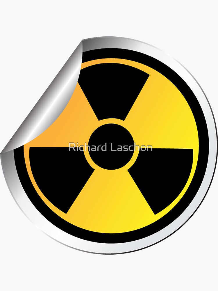 "Nuke sign" Sticker by lirch | Redbubble