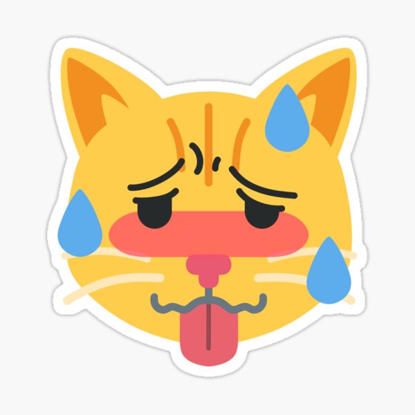 Ahegao Emoji Stickers | Redbubble