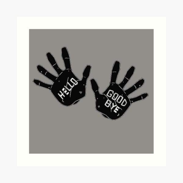 "Hello Goodbye Klaus Number Four 4 The Umbrella Academy Netflix" Art ...