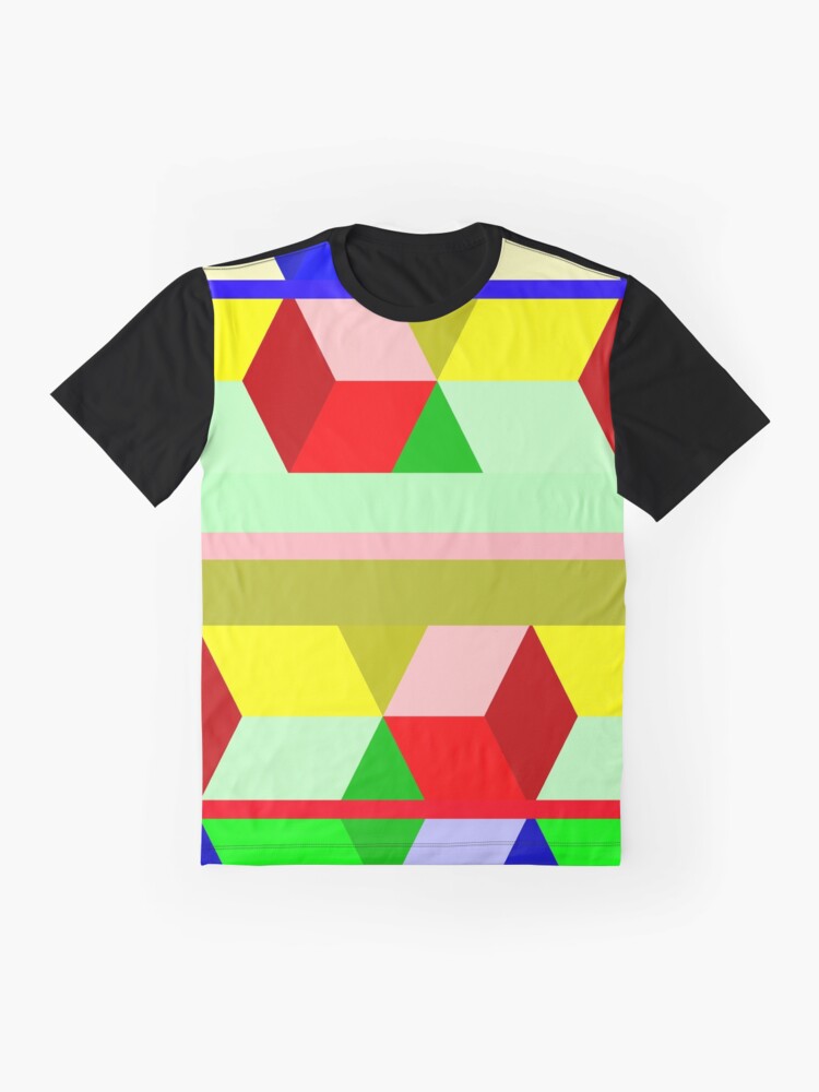 "Primary Colors - Diamonds or Squares? - Geometric Design" Graphic T-Shirt for Sale by ...