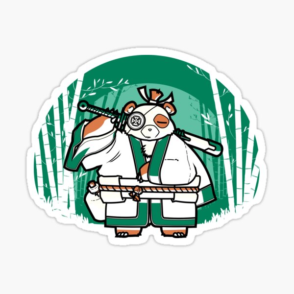 "Samurai Panda" Sticker for Sale by japu | Redbubble