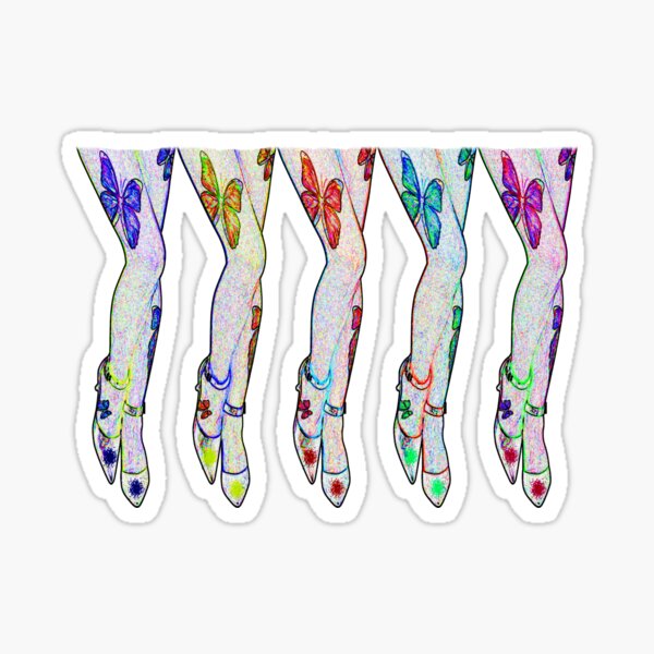 "Legs" Sticker for Sale by Lanas | Redbubble