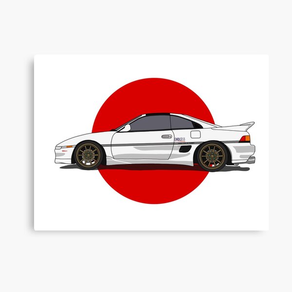 Toyota Mr2 Canvas Prints | Redbubble