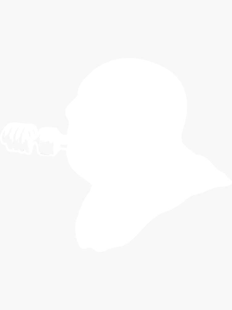 "Uncle Fester from Addams Family Going Green" Sticker for Sale by ...