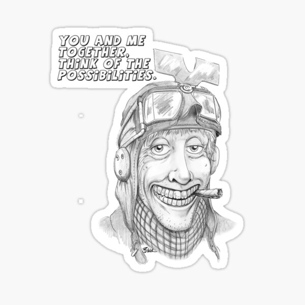 "Gyro Captain-Possibilities2" Sticker by Biker | Redbubble