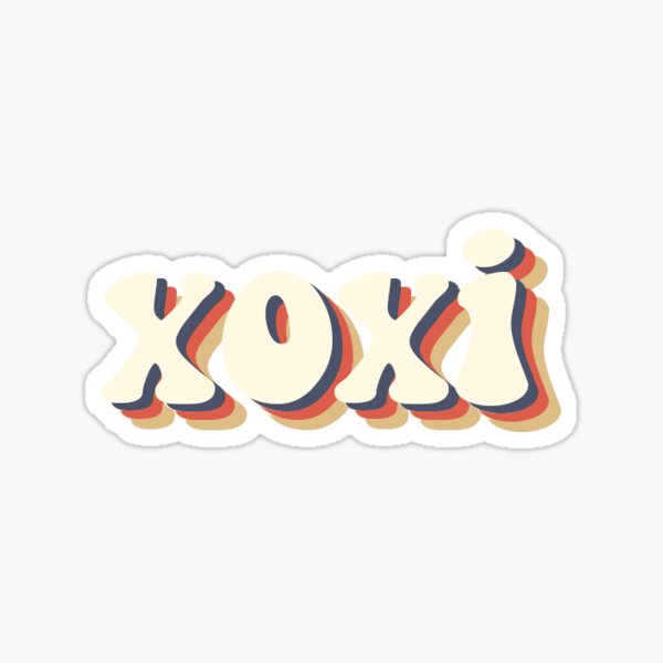 Xoxi Stickers | Redbubble