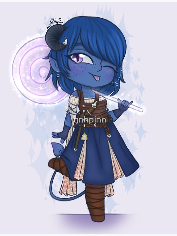 "Critical Role: Jester Chibi" Poster by gnhpinn | Redbubble