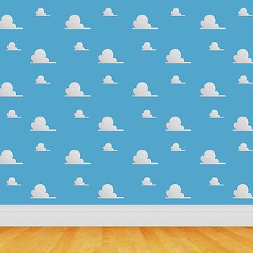 "Andy's room Wallpaper" Sticker for Sale by Disney1955Fan | Redbubble