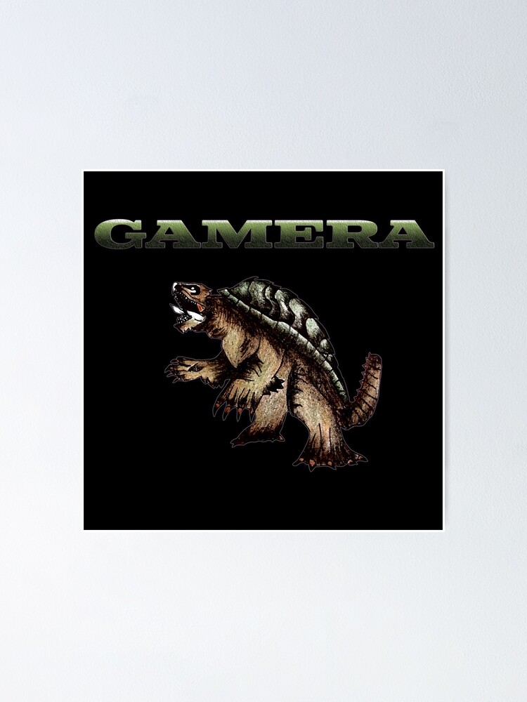 "gamera" Poster by Redsonya888 | Redbubble