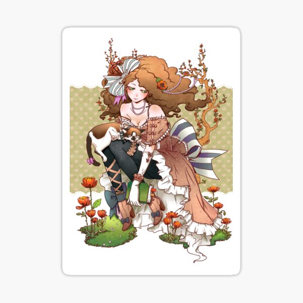 "Sasha" Sticker for Sale by Tsuyoshi | Redbubble