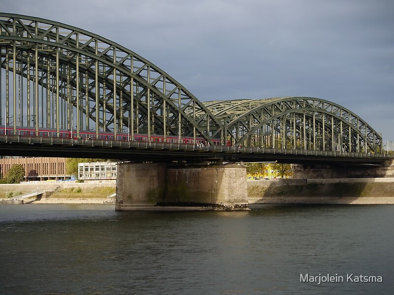 "Hohenzollern bridge" by Marjolein Katsma | Redbubble